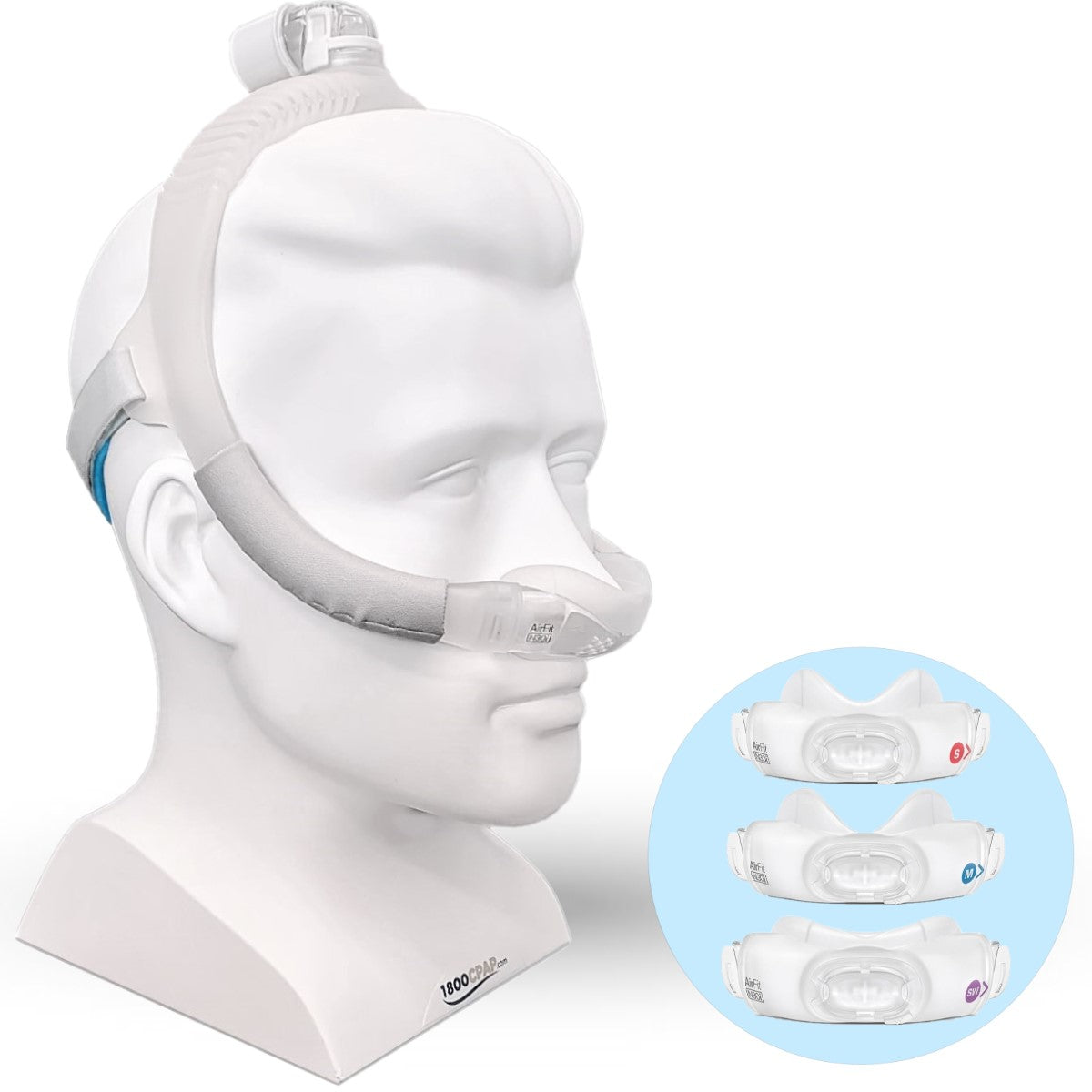 Shop AirFit N30i Nasal CPAP Mask Fit Pack – 1800CPAP.COM